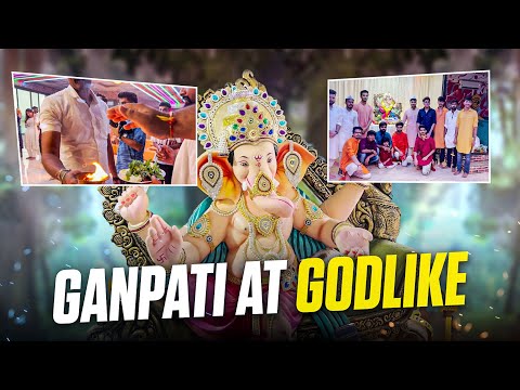 GANPATI CELEBRATION @GodLike Esports BOOTCAMP | VLOG 07 - YouTube