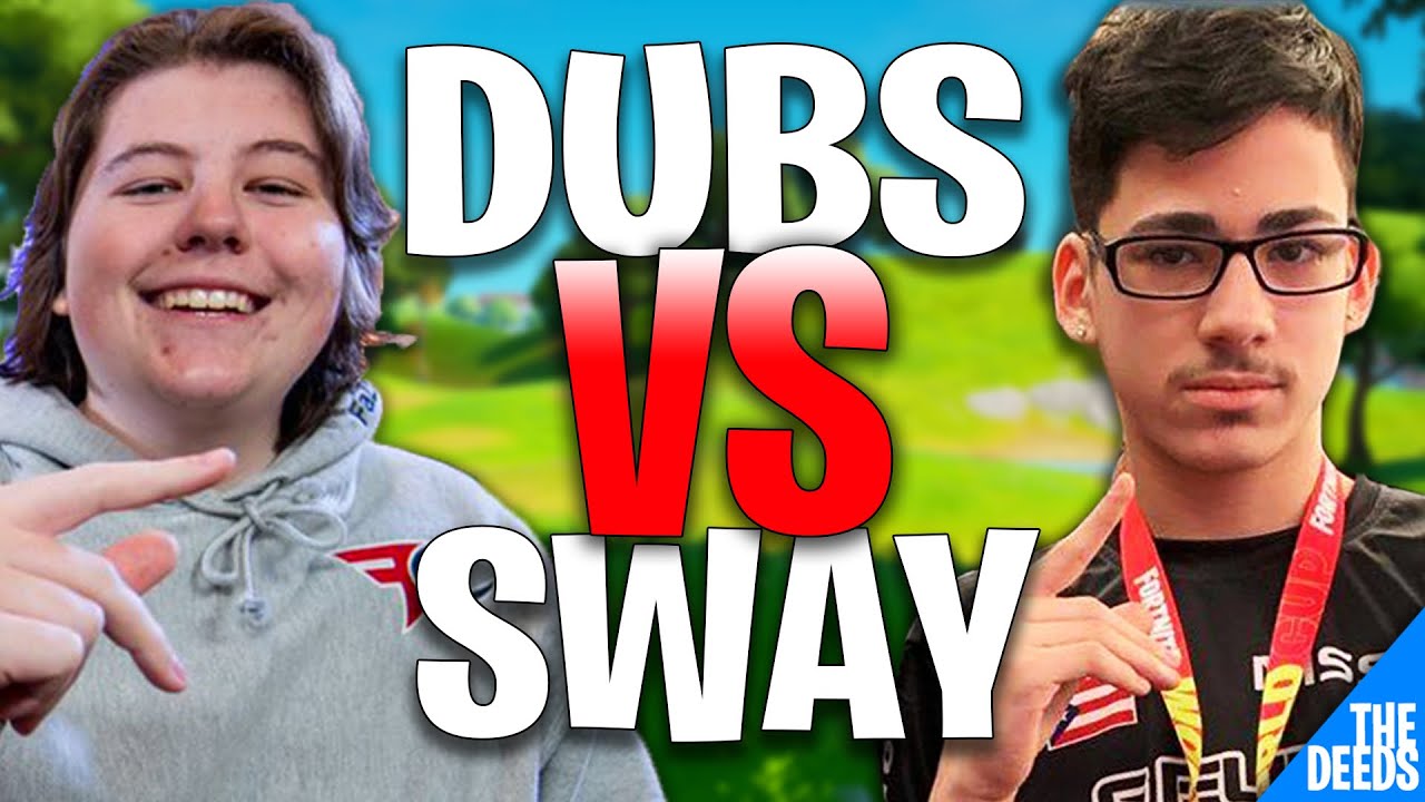 FaZe Dubs 1 VS 1 FaZe Sway | Fortnite Creative 1v1 *FAZE BUILD FIGHTS ...