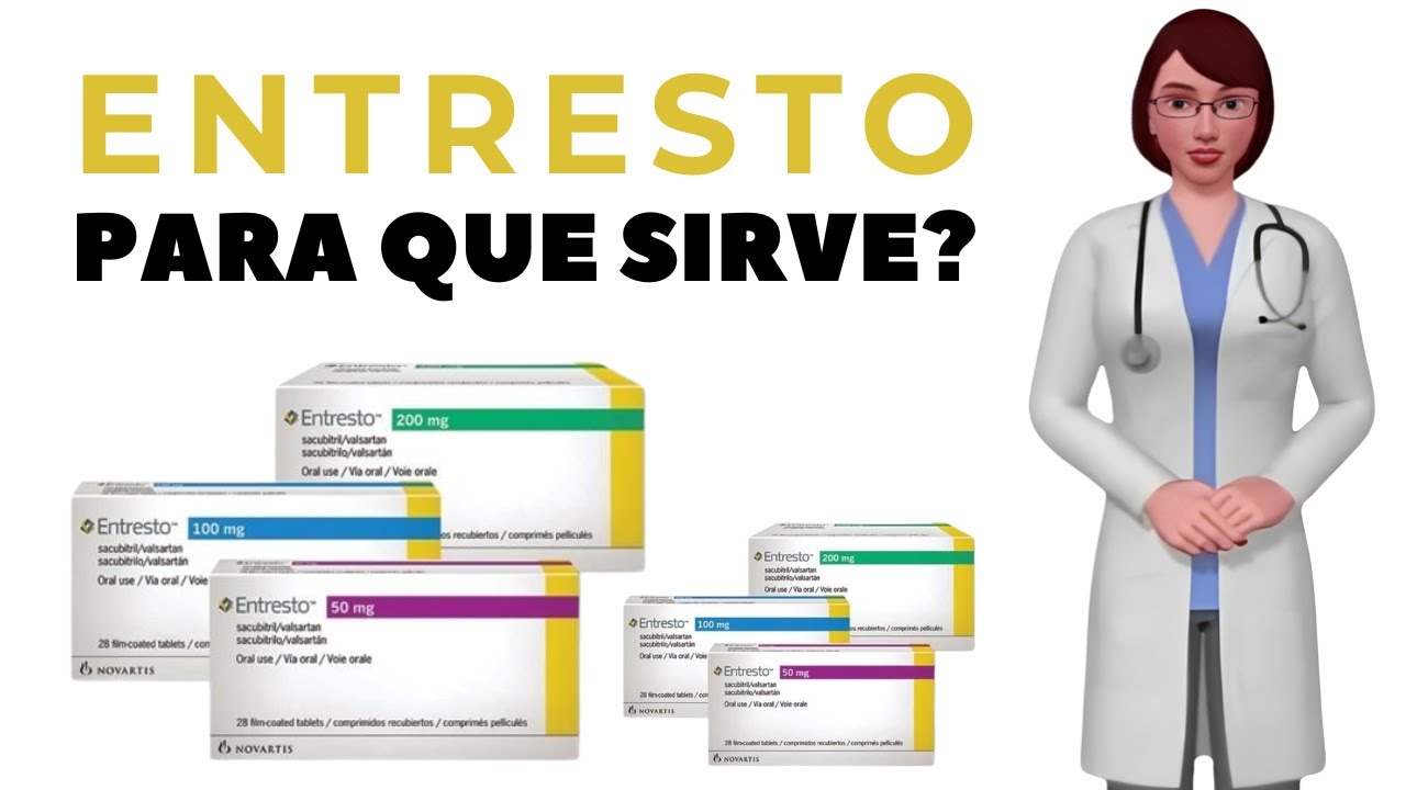 ENTRESTO para qué sirve, cuándo y cómo tomar entresto 50 mg - YouTube