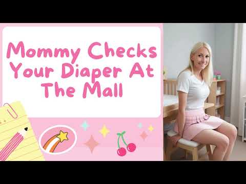 AB/DL Full Roleplay Audio Episode - Mommy Checks Baby's Diaper At The Mall