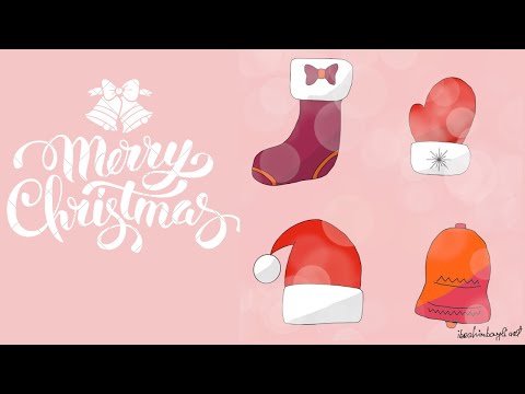 Yeni ilə aid rəsm çəkmək / 2024 Christmas drawings / Asan şəkil çəkmək