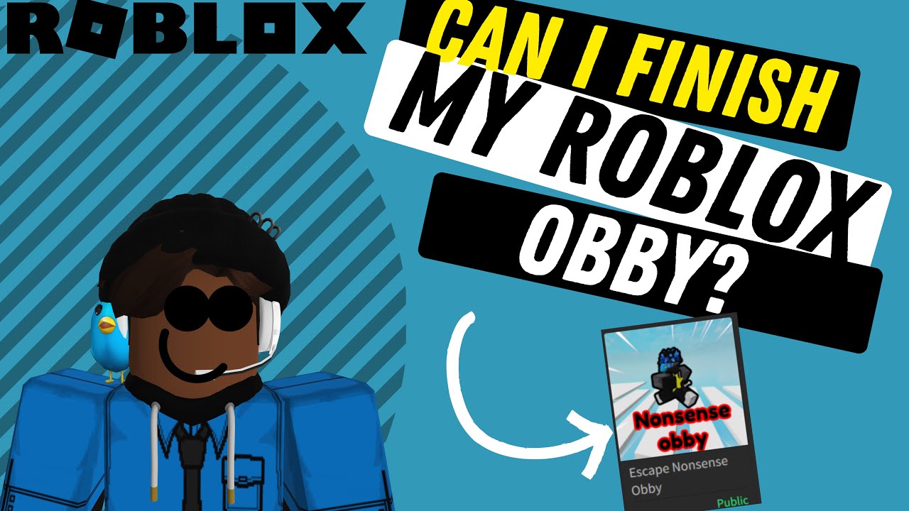 Can I Finish my Own Roblox Obby? (Roblox) - YouTube