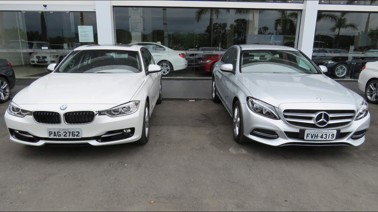 Mercedes-Benz C180 x BMW 320i - comparativo - www.car.blog.br - YouTube