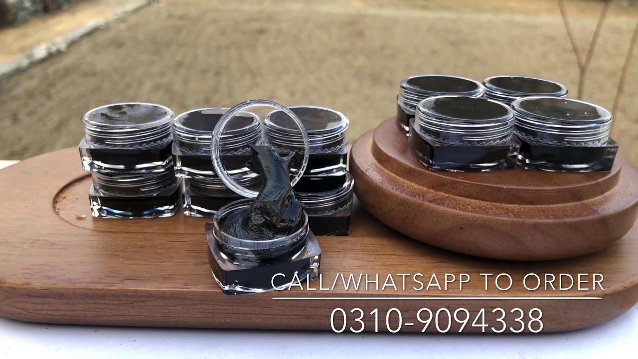 Shop Pure Shilajit from Gilgit across Pakistan - YouTube