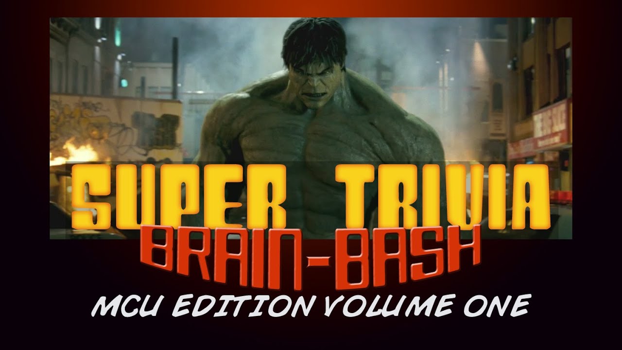 Super Trivia Brain Bash: MCU Edition Vol. 1 - YouTube