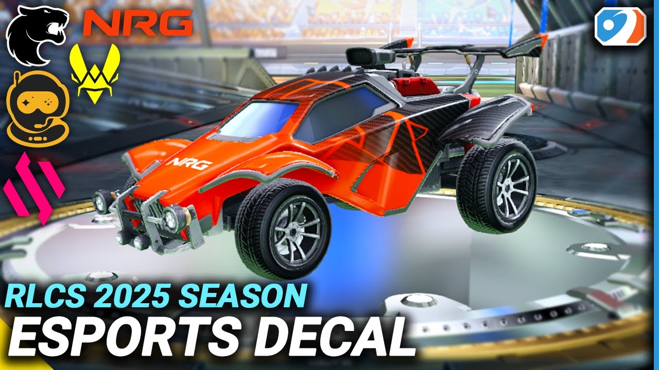 All NEW 2025 Esports Decals in Rocket League! - YouTube
