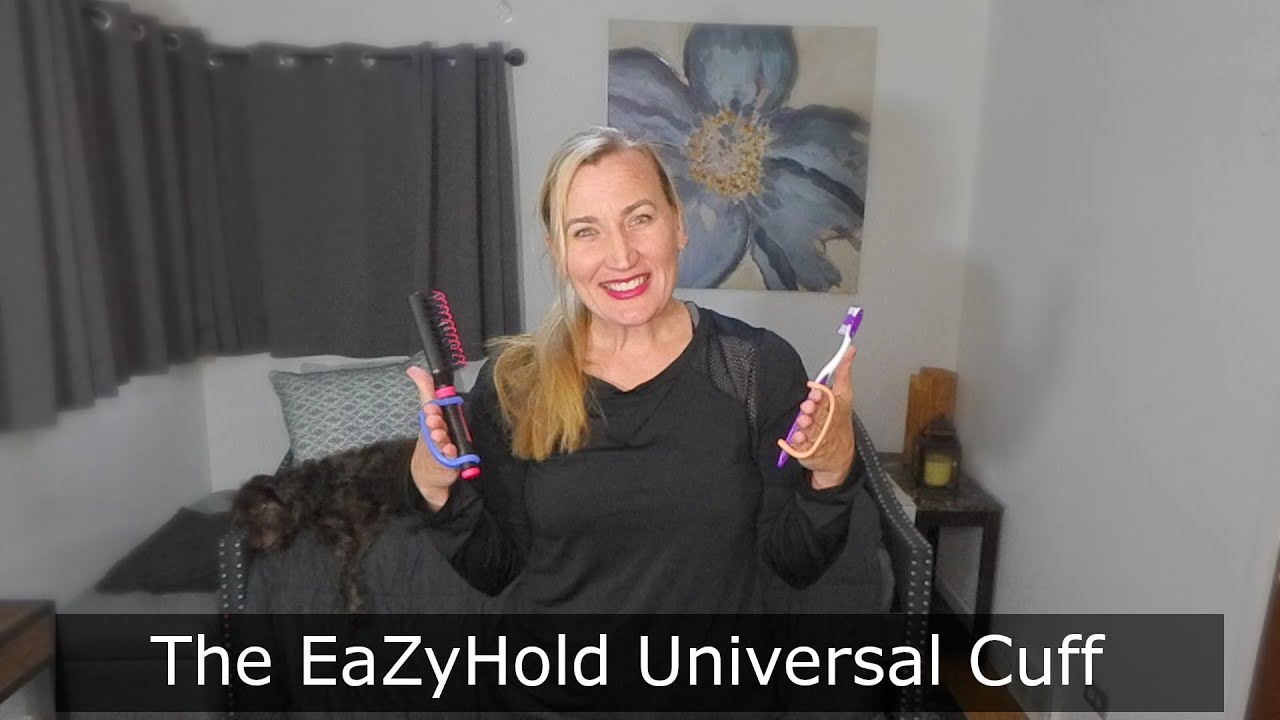 EaZyHold Universal Cuff - YouTube
