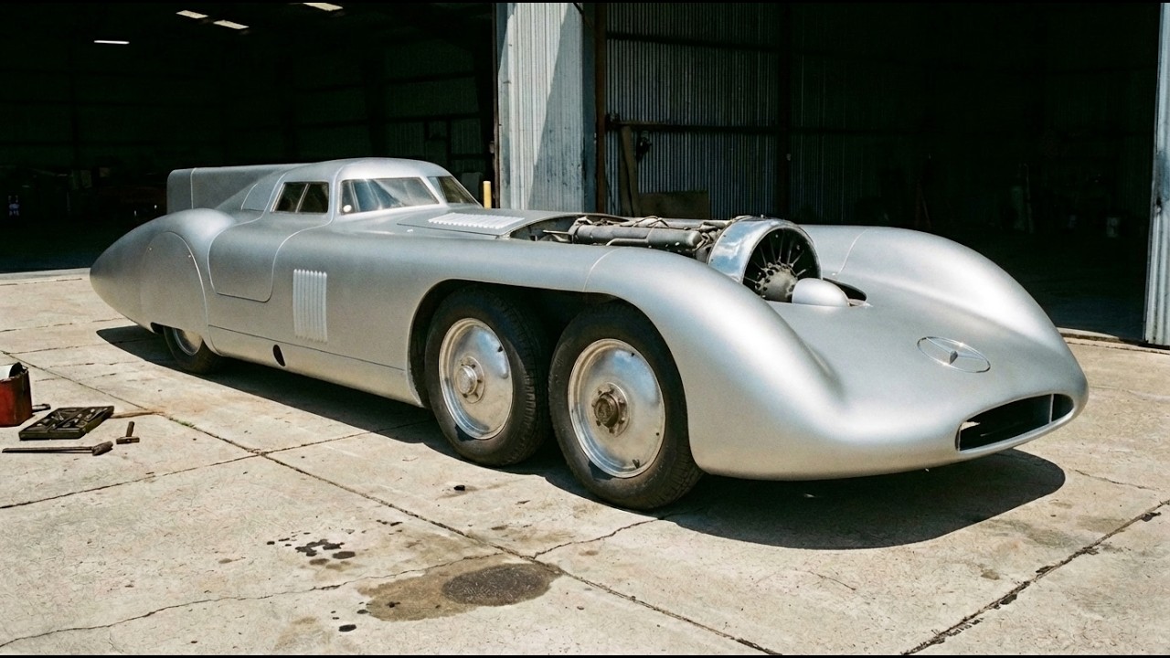 1939 Mercedes-Benz T80 💀 Porsche's 465 MPH Monster Too Dangerous to ...