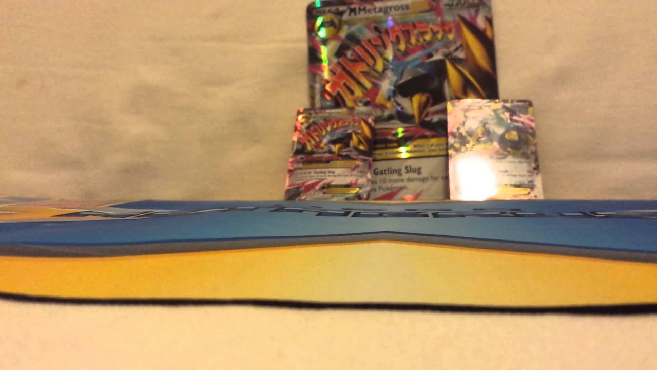 Pokemon Mega Metagross Ex box - YouTube