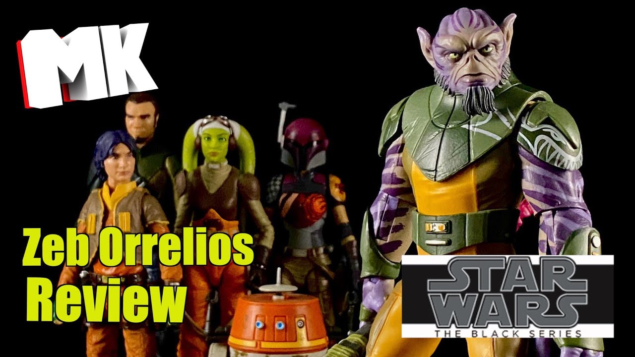 Star Wars The Black Series Garazeb "Zeb" Orrelios Review - YouTube