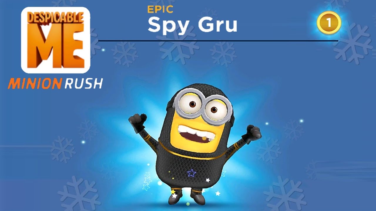 Spy Gru Minion Rush Unlock Costume Spy Gru minion gameplay walkthrough ...
