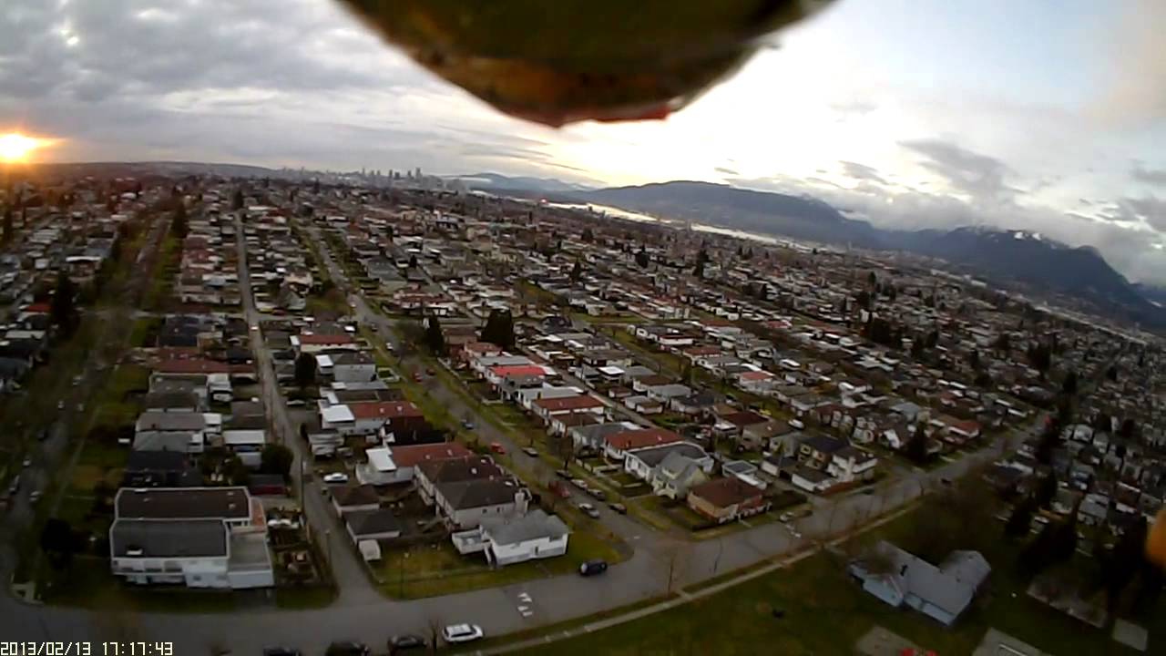 My Blade 130X Flight #1279 In Search of More Sunset View Onboard - YouTube