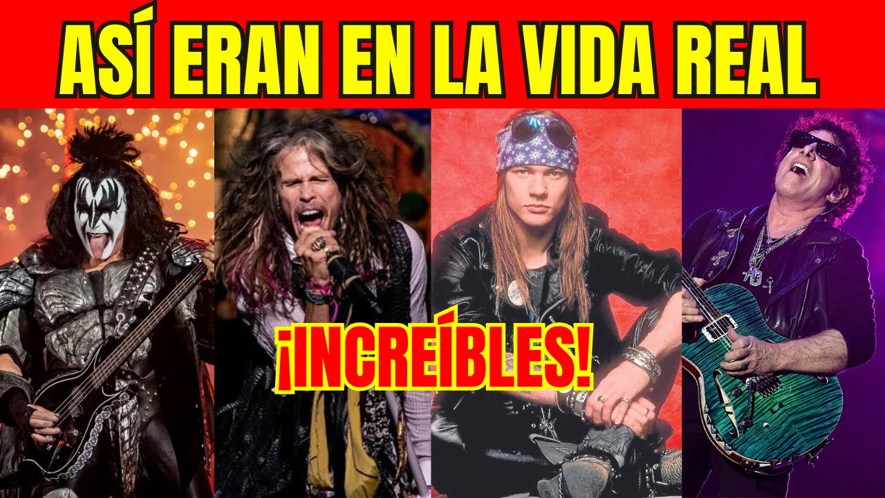 Rockeros de los 80 que eran Unos IDIOTAS en la Vida Real - YouTube