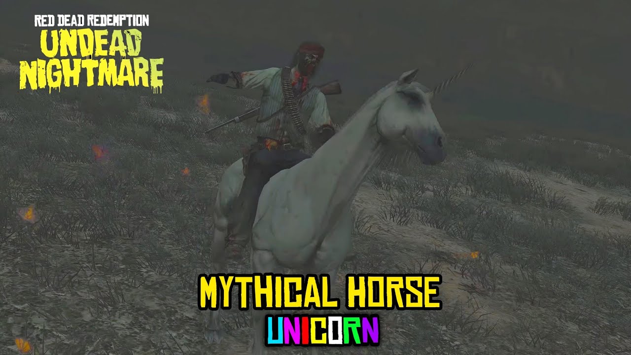 Zombie John Marston breaks the Mythical Unicorn | Rdr Undead Nightmare ...