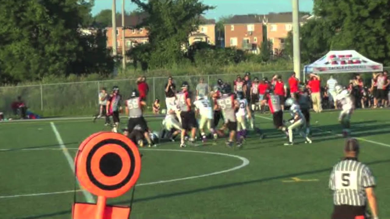Michael Corbeil Scarborough Thunder OVFL 2013 Highlights - YouTube