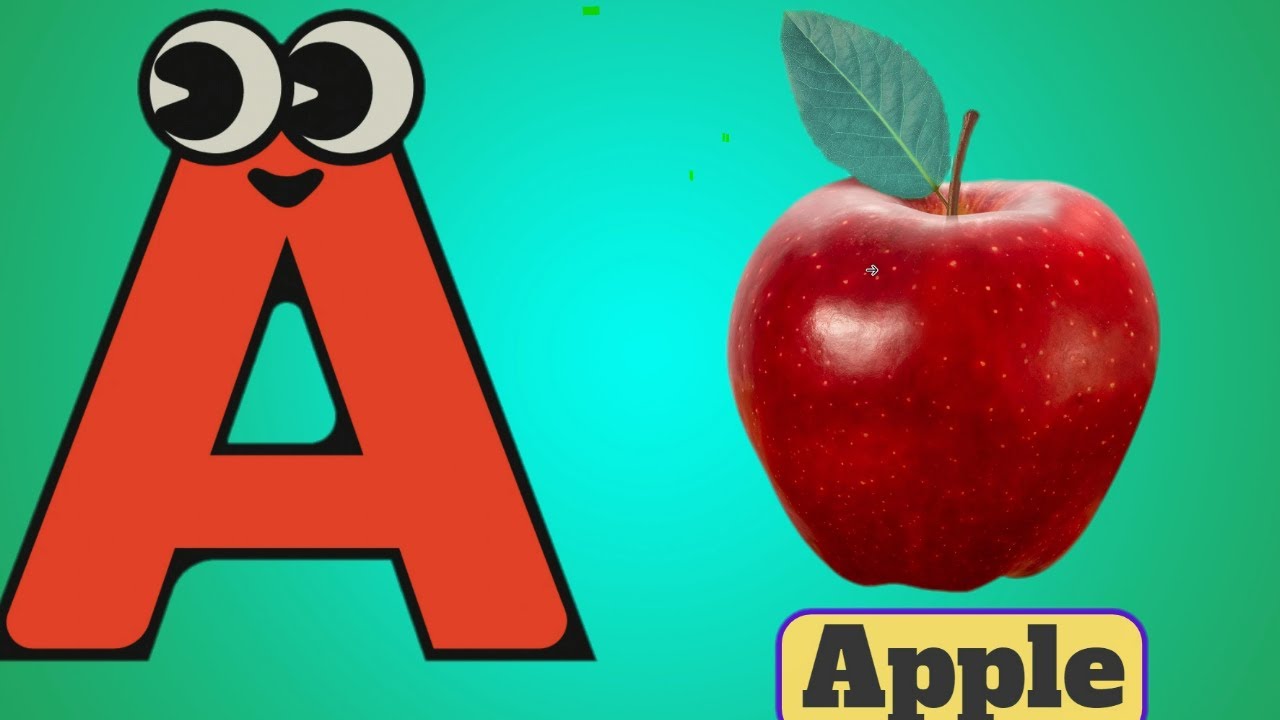 ABC Reading Practice for child :A for Apple, B for Ball c for cat d for ...