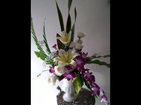 Merangkai Bunga Mudah dan Menyenangkan, Gabungan Bentuk Dasar Rangkaian ...