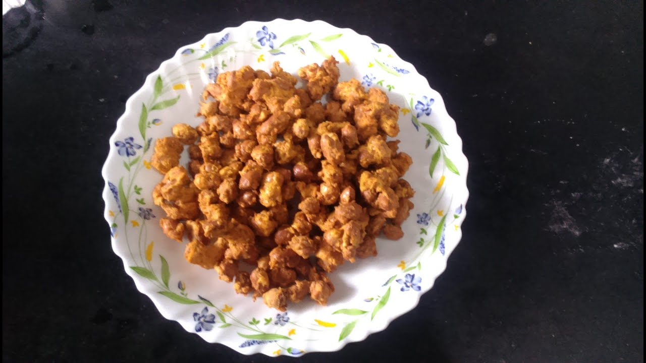 peanut(palli) pakoda| recipe - YouTube