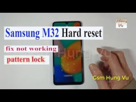 How to Reset Samsung Galaxy M32 - Factory reset and erase all data ...