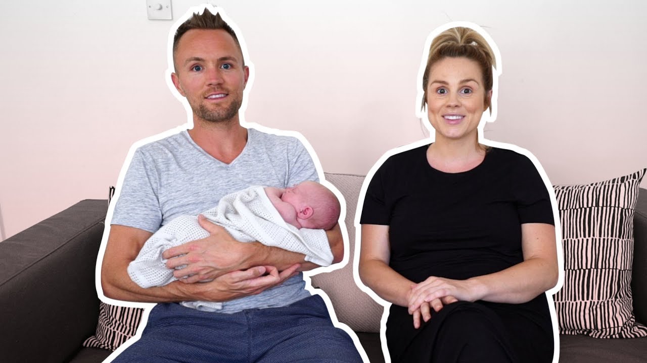 OUR CRAZY HOME BIRTH *born on the bed!* | Family Fizz - YouTube