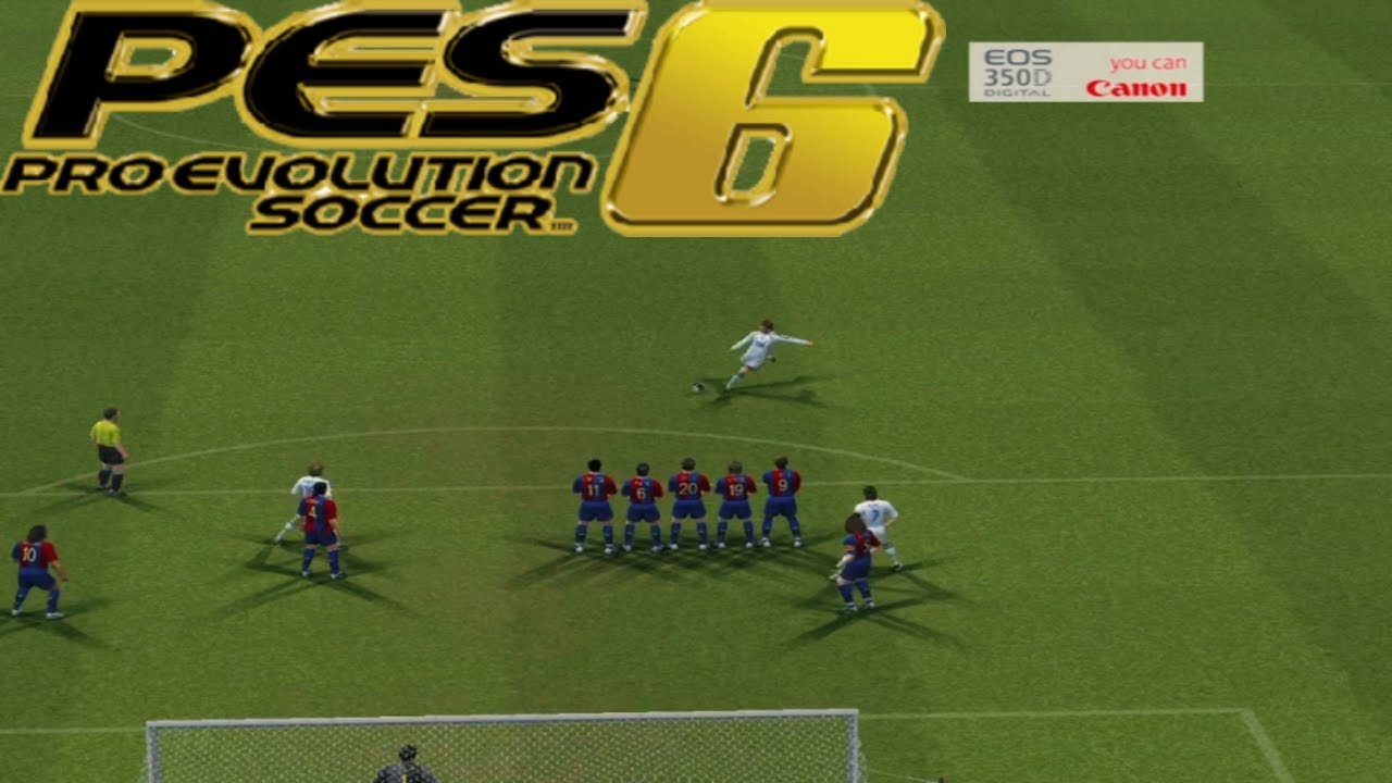 PES 6 - Gols de Falta - YouTube