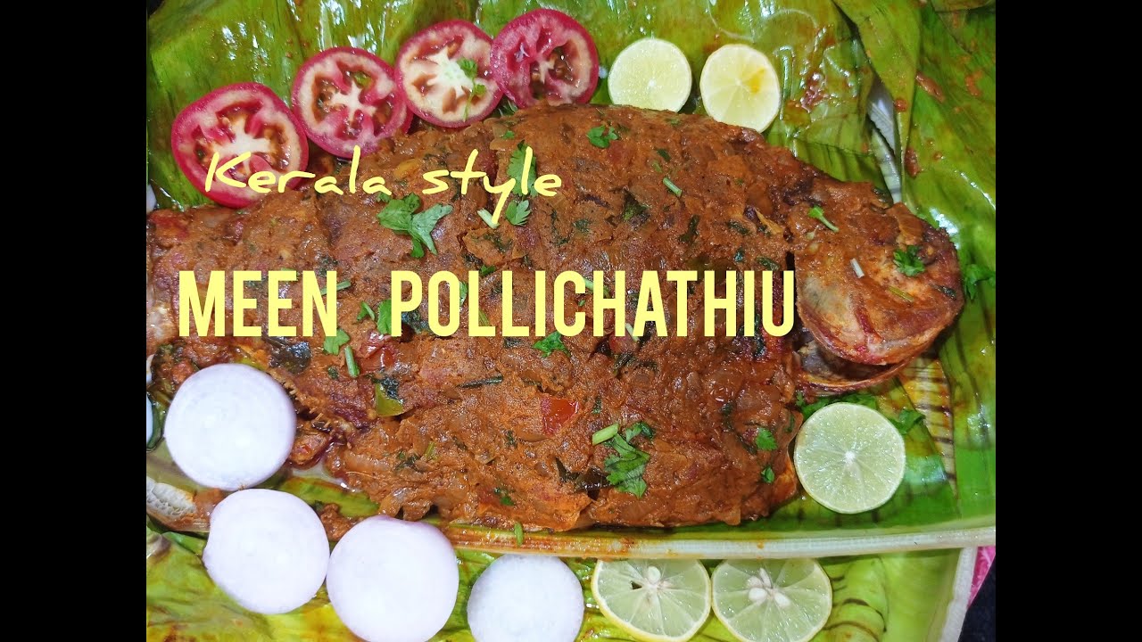 Meen pollichathu | nei meen pollichathu | kerala style meen pollichathu ...