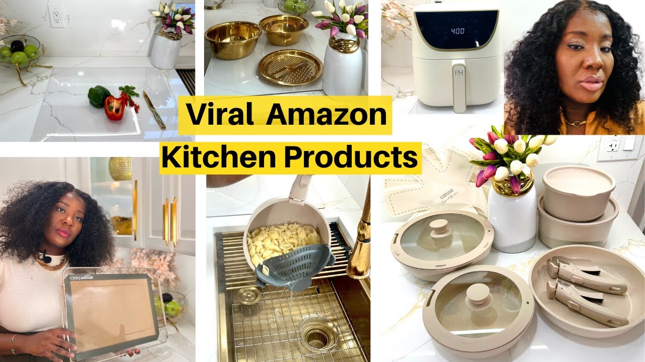 AMAZON MUST HAVE KITCHEN FINDS !!! | THESE PRODUCTS WILL TRANSFORM YOUR ...