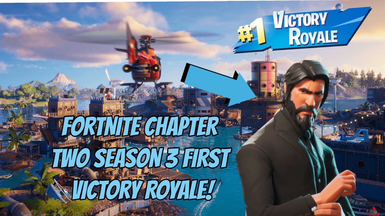 FORTNITE CHAPTER TWO SEASON 3 FIRST VICTORY ROYALE | FORTNITE FUNNY ...