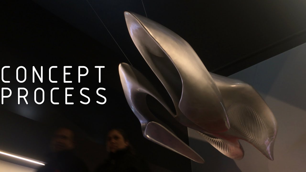 Concept Processes of an Abstract Sculpture / FLUID INVERSION - YouTube