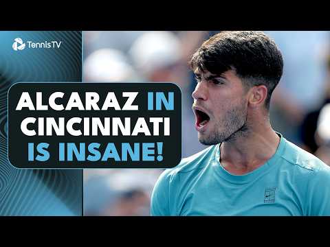 Carlos Alcaraz & Andrey Rublev BATTLE 😮‍💨 | Cincinnati 2025 Extended Highlights