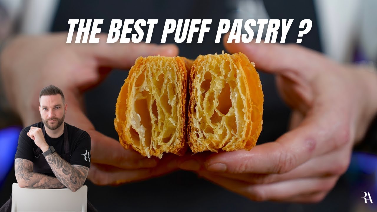 How to make the flakiest puff pastry at home , millions of layers ...