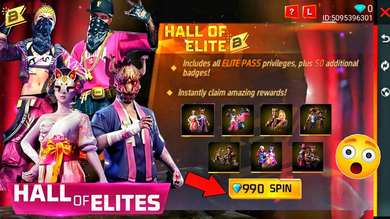 HALL OF ELITES EVENT REVIEW | SEASON 1 TO 16 ELITE PASS BUNDLE RETURN ...