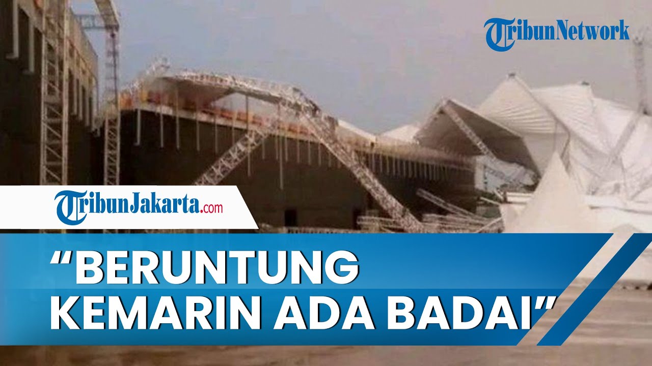 Atap Tribun Penonton Formula E Ambruk, Panitia: Beruntung Kemarin Ada ...