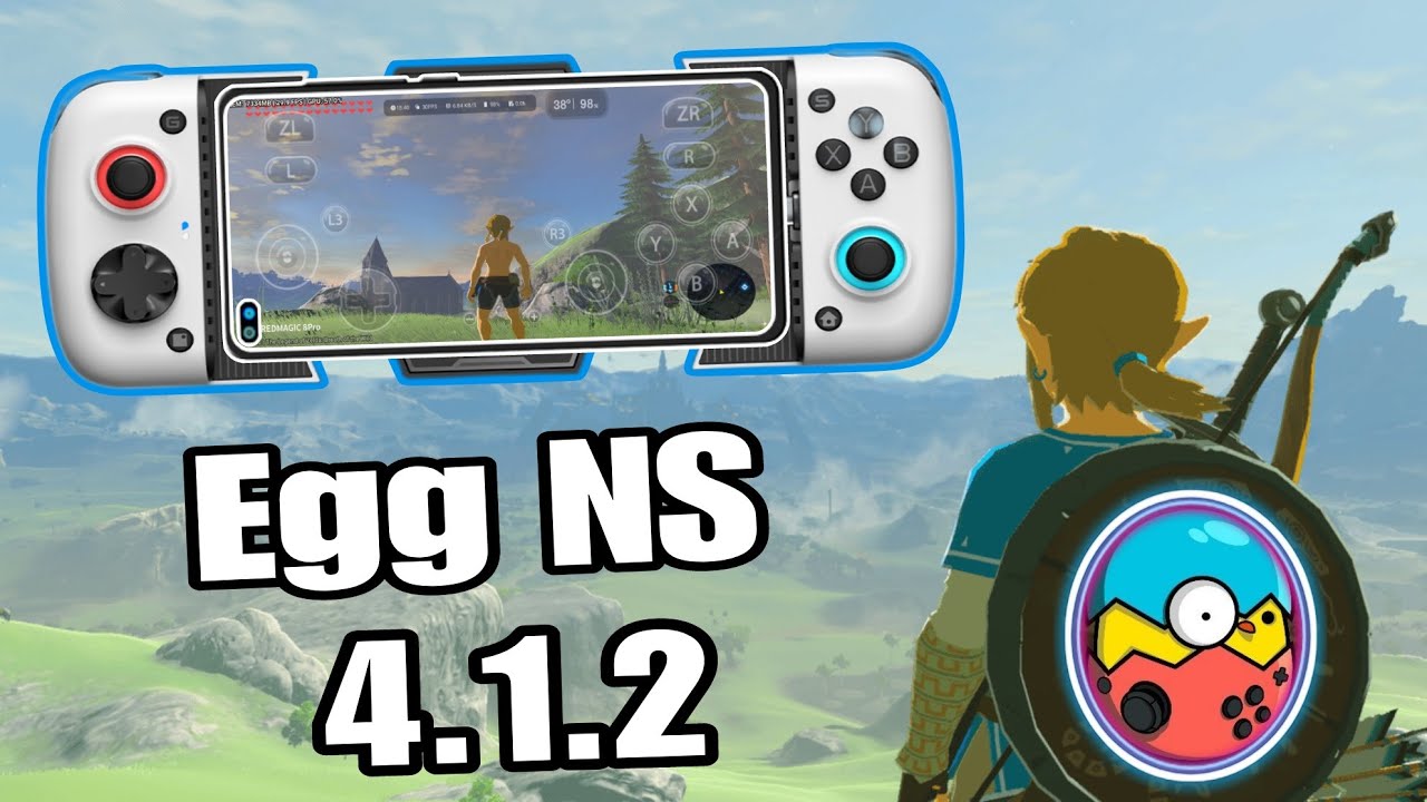 Egg NS 4.1.2 - The Legend of Zelda: Breath of the Wild on Red Magic 8 Pro+ - YouTube