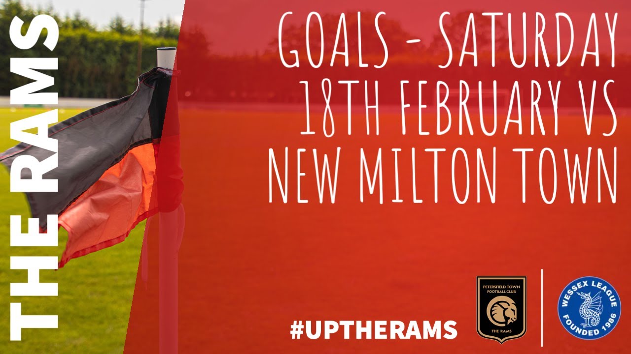 Goals from Saturday 18th February vs New Milton Town - YouTube