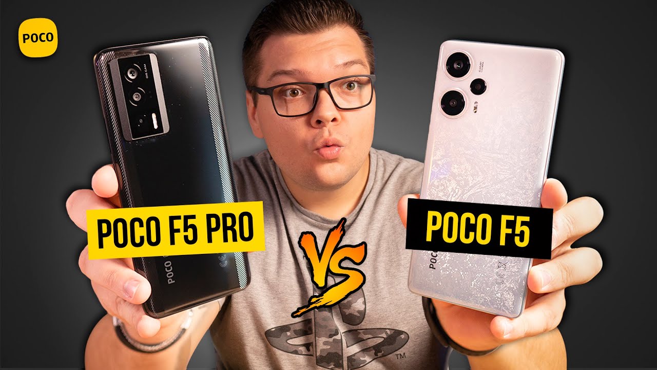 Comparei TUDO! Poco F5 vs Poco F5 PRO! Qual o MELHOR? - YouTube