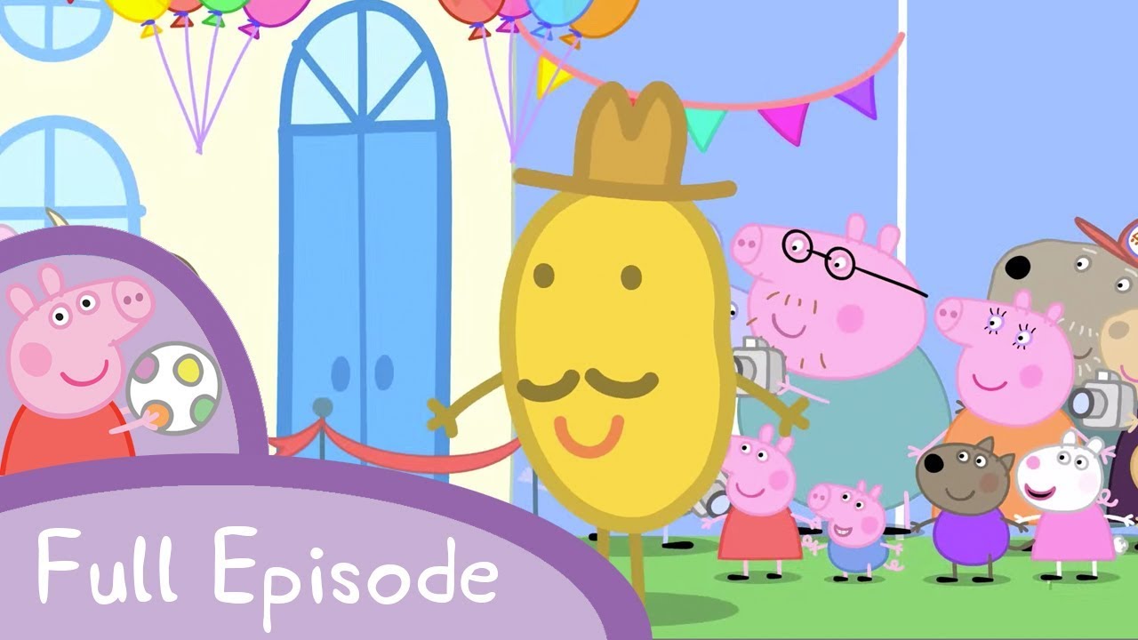 Peppa Pig Episodes - Mr. Potato Comes to Town (full episode) - YouTube