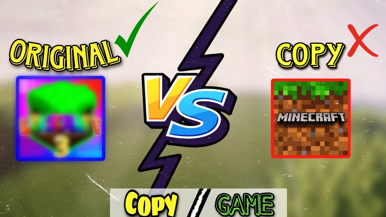 Minecraft Copy Game 😂 High graphics - YouTube