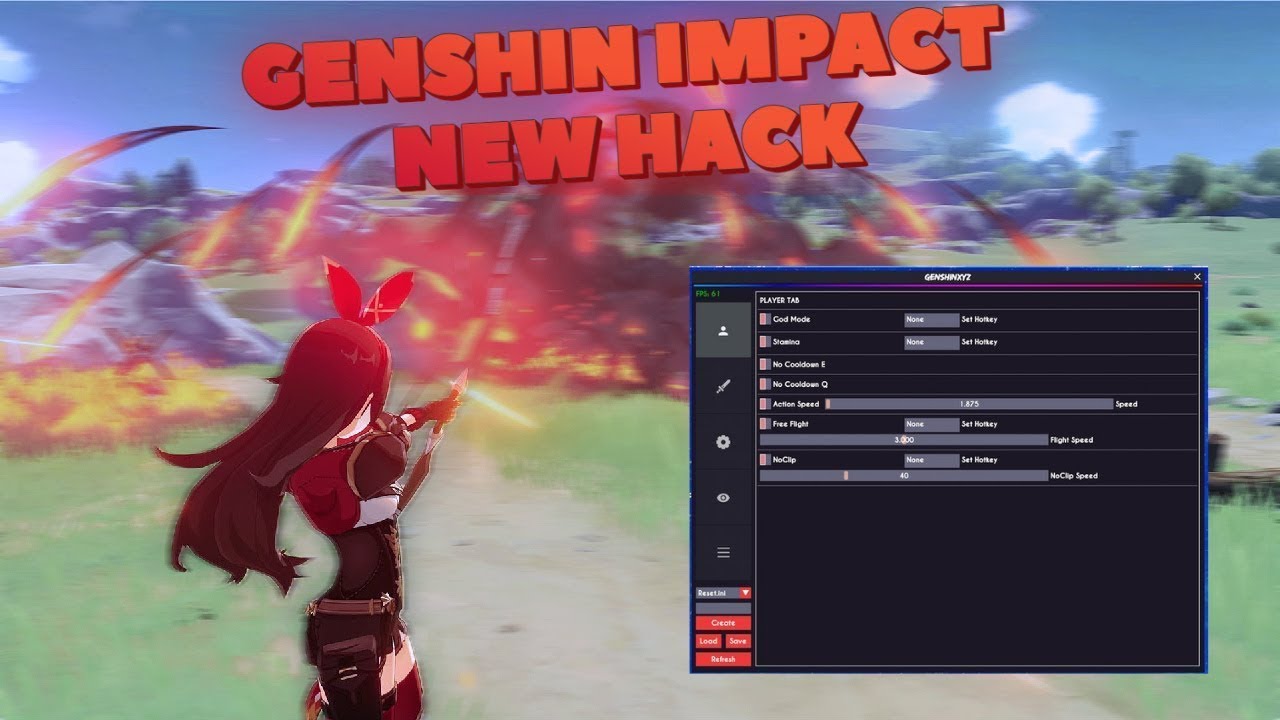 🕹️ Genshin Impact HACK 🕹️ | GENSHIN MOD MENU | FREE DOWNLOAD | GOD MODE ...
