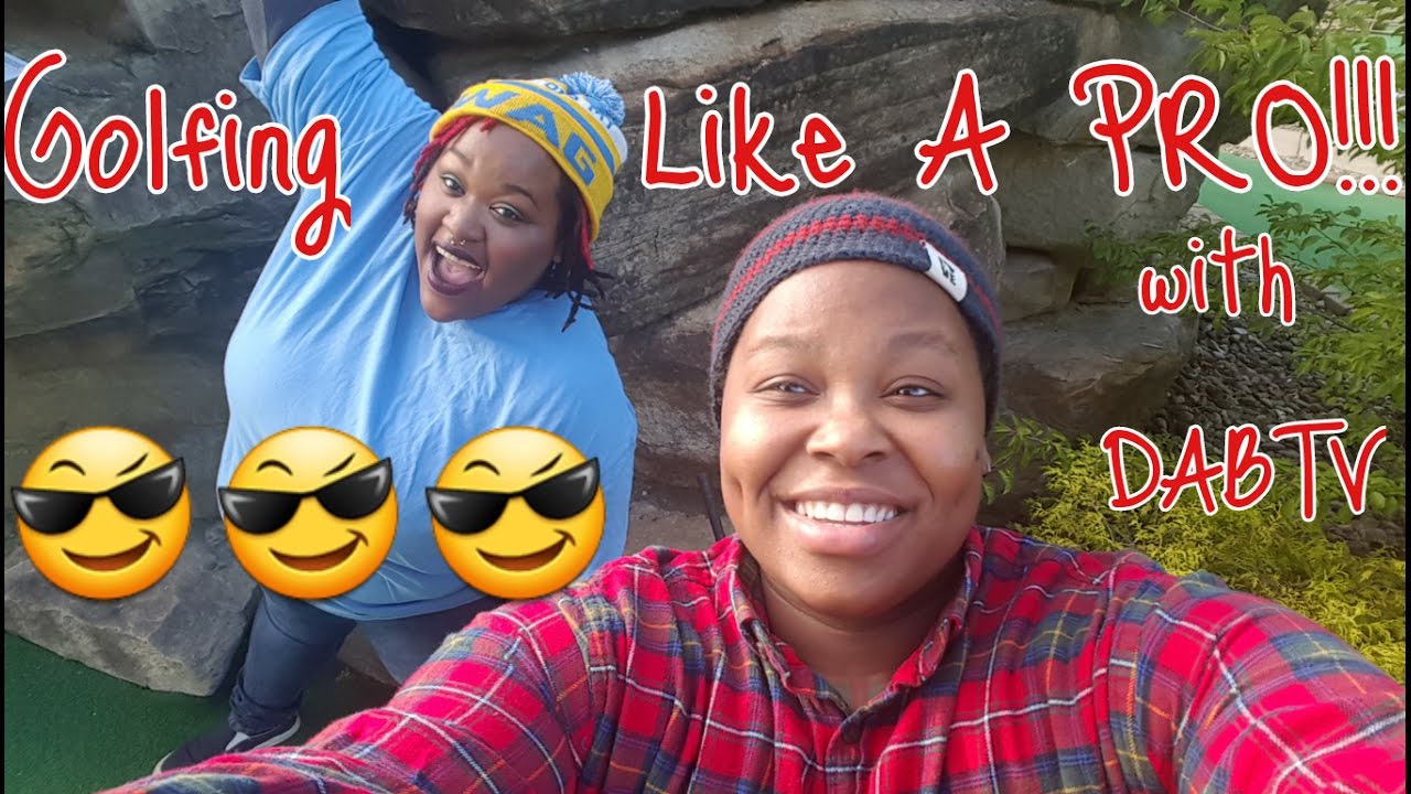 How to golf like a PRO with Dimples and Braces - YouTube