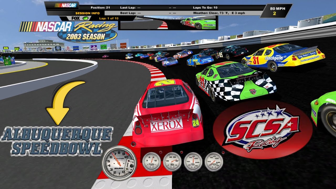 2005 SCSA Racing Series at Albuquerque Speedbowl!!! (Race View) NASCAR ...