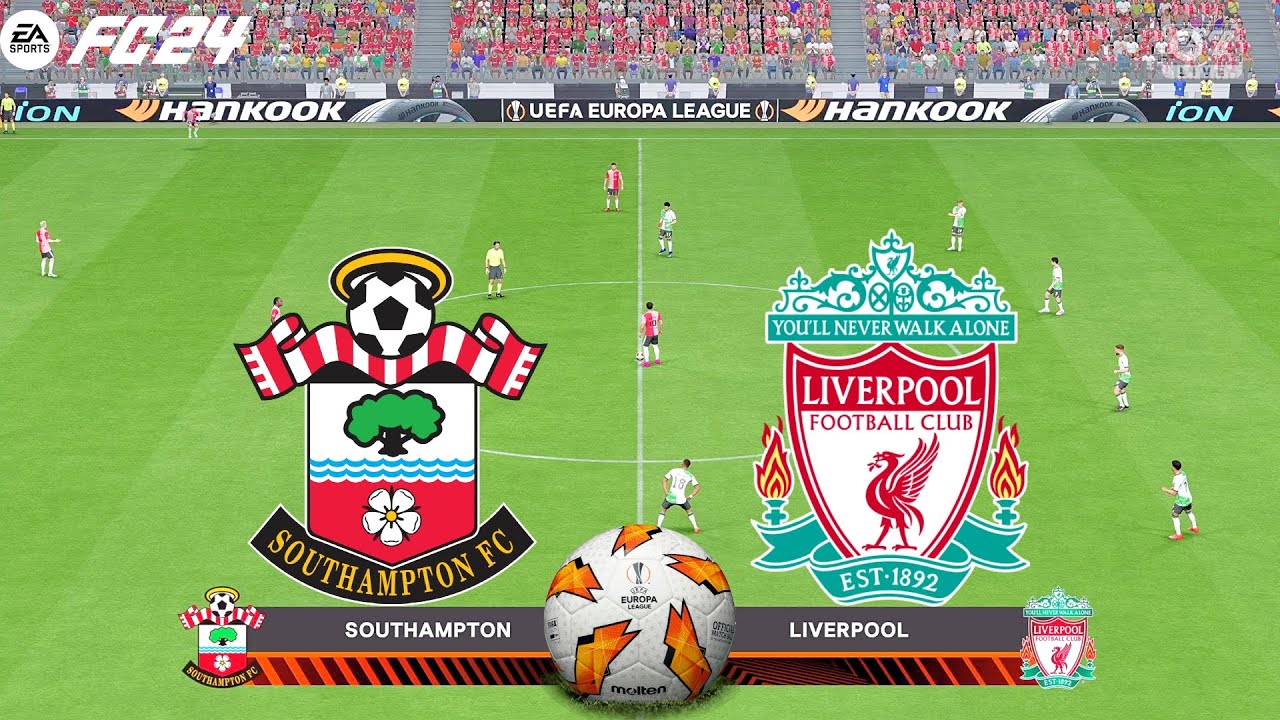 FC 24 | Southampton vs Liverpool - UEL UEFA Europa League - PS5™ Full ...