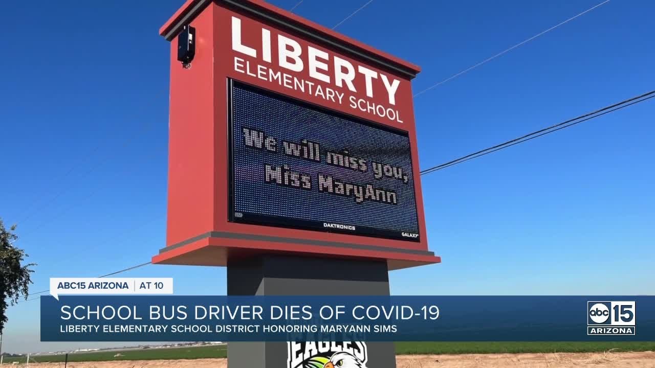 School district honors late bus driver - YouTube