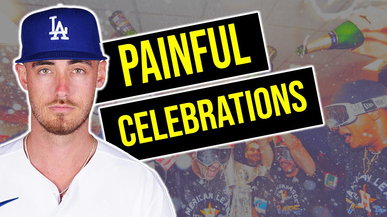 The Most Common Injuries MLB Players suffer while Celebrating | Stats ...