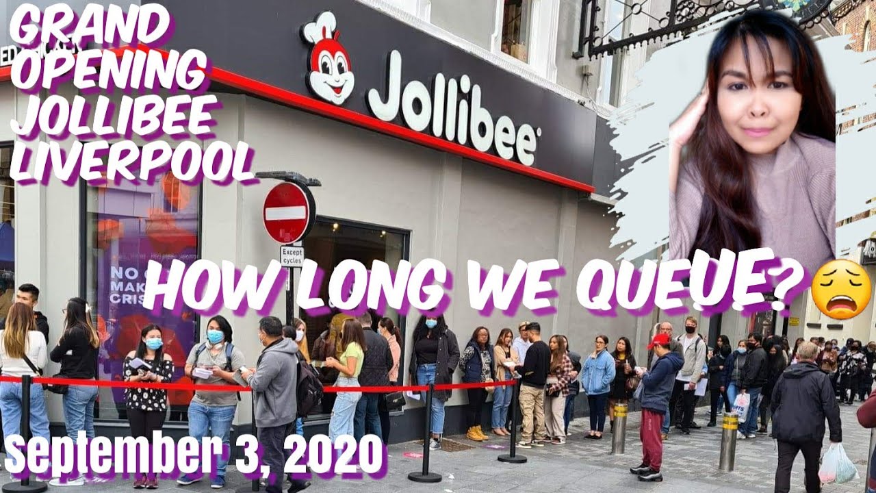 Jollibee Liverpool Opening day / Jollibee England experience / Jollibee ...