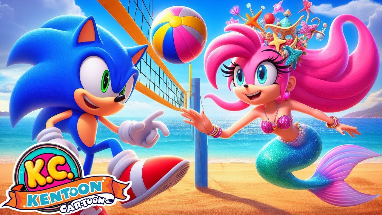 SONIC Falls In Love With AMY Mermaid BUT What Happened? | Sonic Kentoon ...