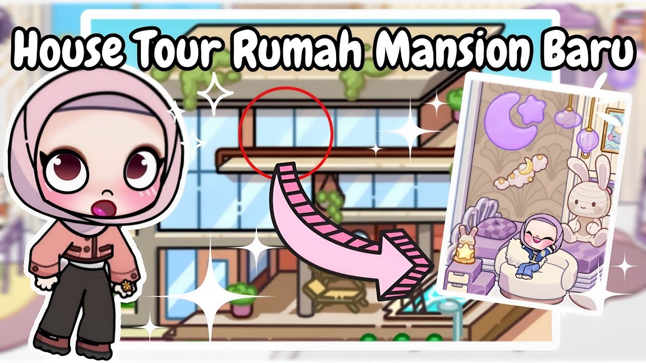 Game Pazu Avatar World | House Tour Rumah Mansion Baru | Hana Udah ...