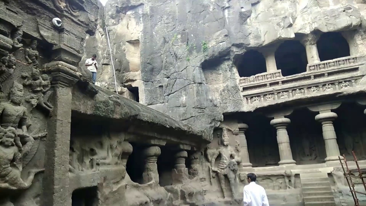 ellora caves - YouTube