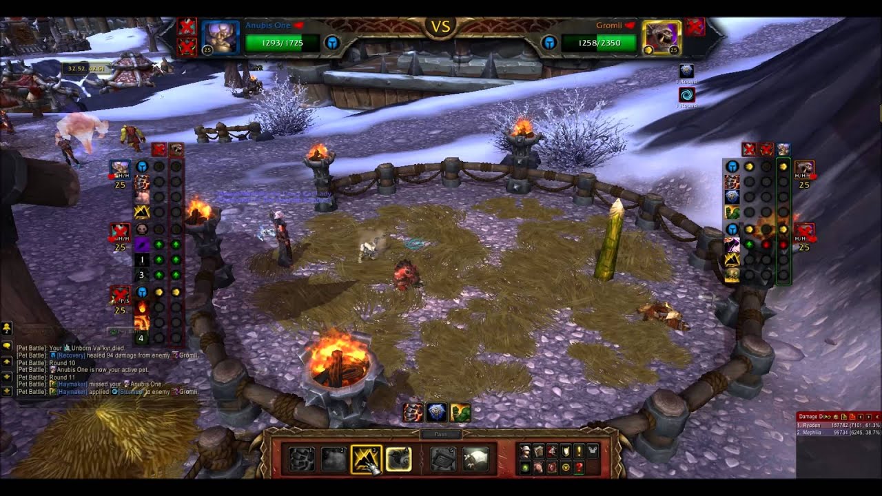 Kromli & Gromli - WoW Garrison Daily Pet Battle Daily - YouTube