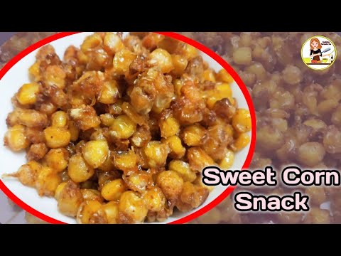 Crispy sweet corn snacks recipe - YouTube